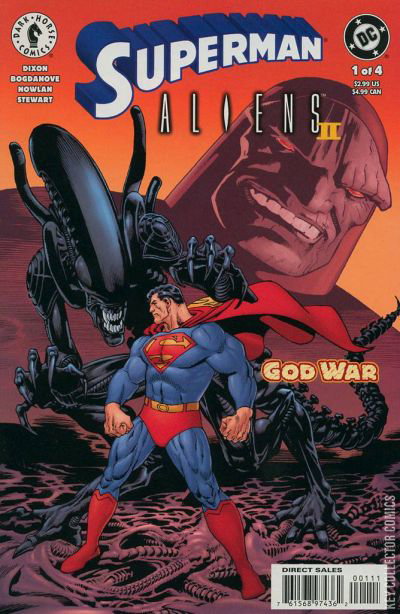 Superman / Aliens 2: God War #1 Published May 2002 | Ke