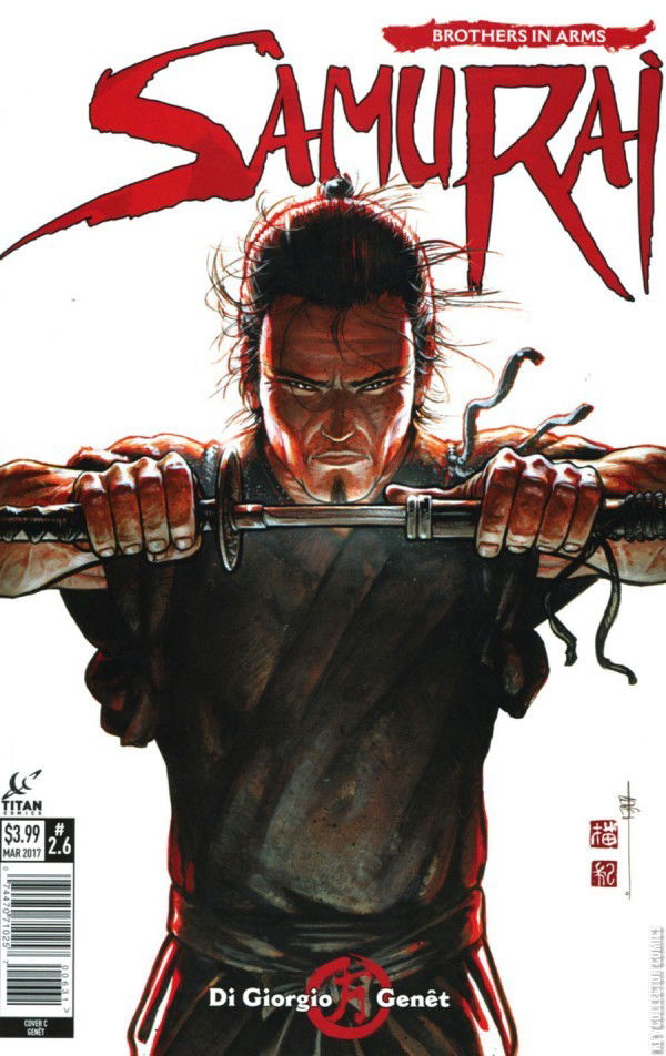 Samurai: Brothers In Arms #6 Variant Published February 201