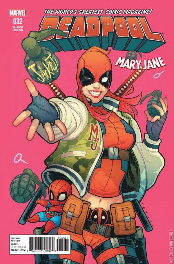 Deadpool #32 Variant Published June 2017 | Key Collect