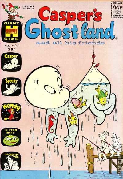 Casper's Ghostland #27 Published October 1965 | Key Col