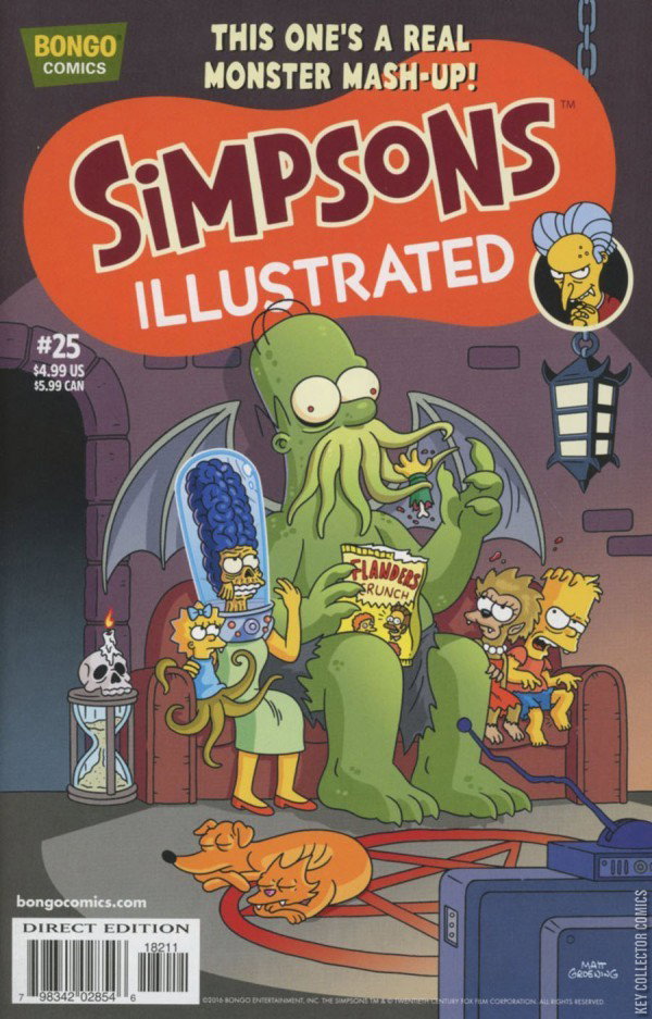 Simpsons Illustrated #25 Published September 2016 | Key