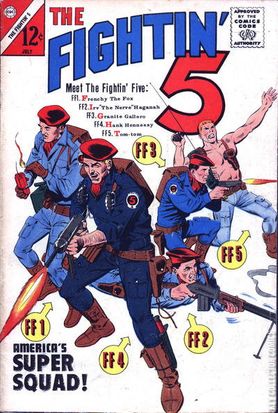 Fightin' Five by Charlton | Key Collector Comics