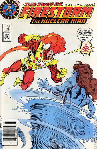 Firestorm the Nuclear Man #61 Variant Published July 1