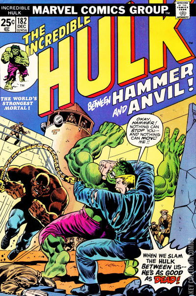 Incredible Hulk #182 Published December 1974 | Key Coll