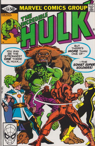 Incredible Hulk #258 Published April 1981 | Key Collect
