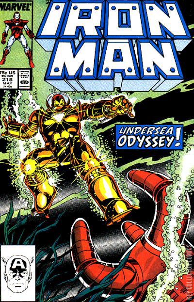 Iron Man #218 Published May 1987 | Key Collector Comics