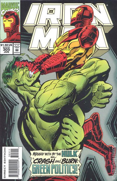 Iron Man #305 Published June 1994 | Key Collector Comics