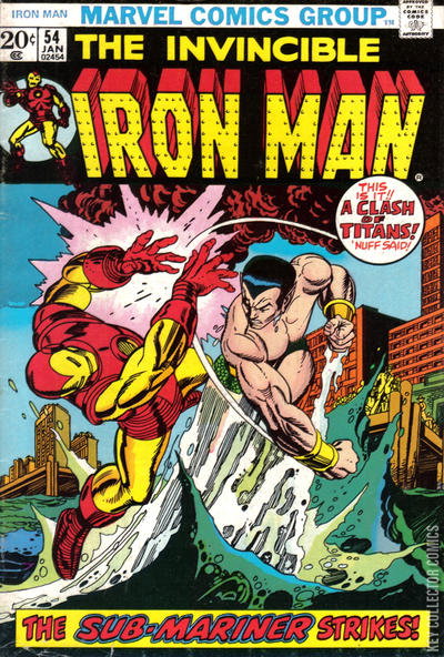 Iron Man #54 Published January 1973 | Key Collector Comics
