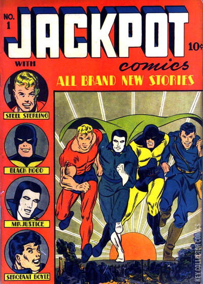 Jackpot Comics #1 Published April 1941 | Key Collector