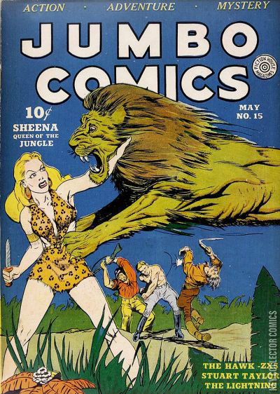 Jumbo Comics #15 Published May 1940 | Key Collector Comics