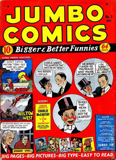 Jumbo Comics #2 Published October 1938 | Key Collector
