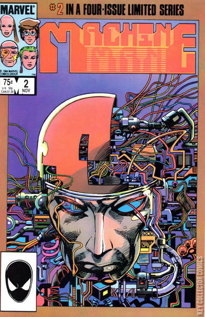 Machine Man #2 Published November 1984 | Key Collector