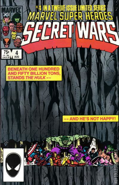 Marvel Super Heroes Secret Wars #4 Published August 198