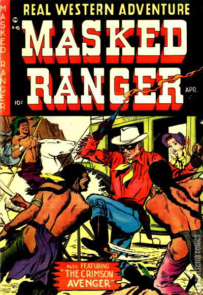 Masked Ranger #1 Published April 1954 | Key Collector Comics