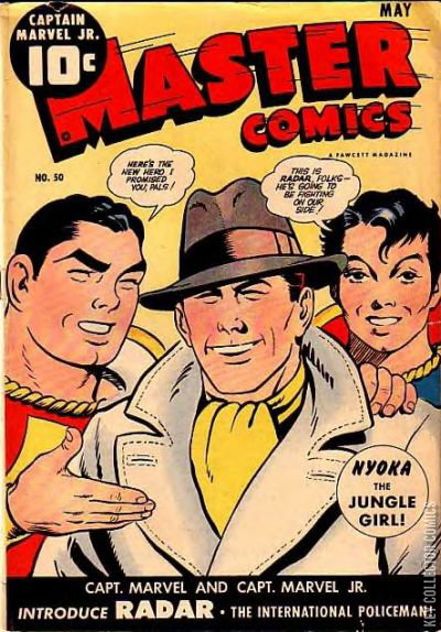 Key Collector Comics - Master Comics #50