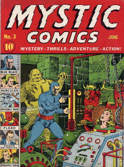Mystic Comics #3 Published June 1940 | Key Collector Comics