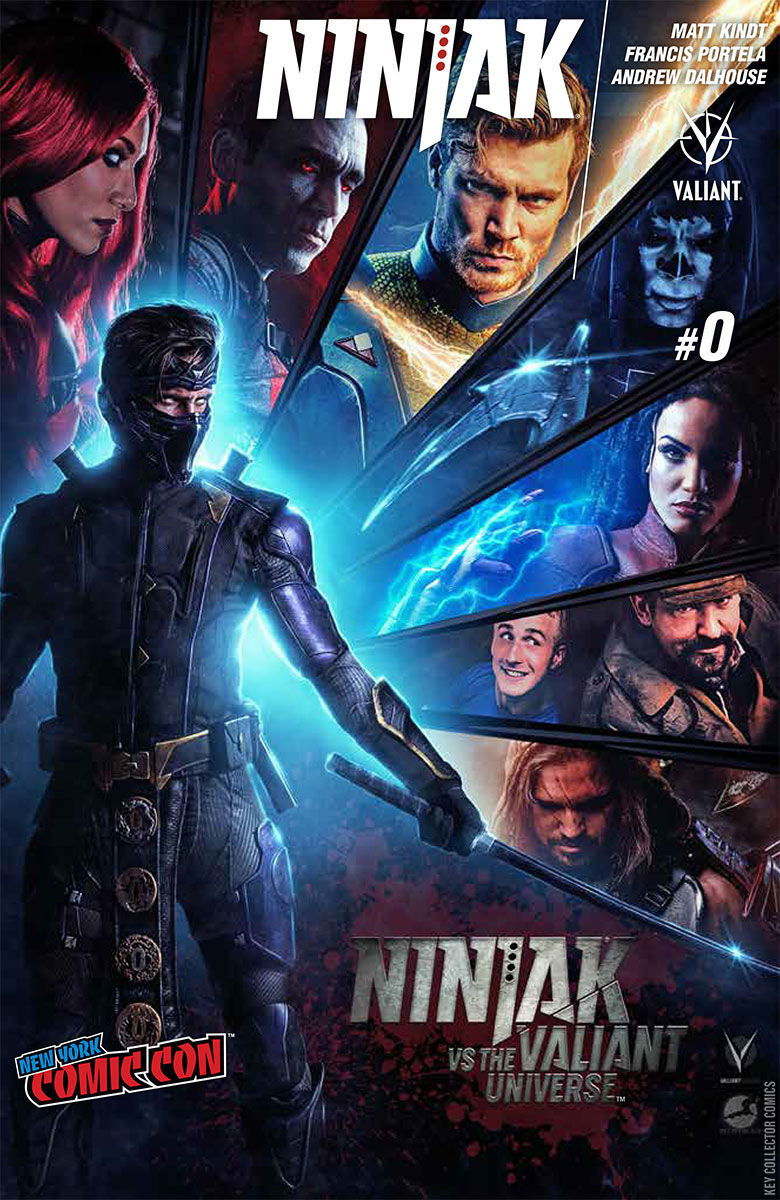 Ninjak #0 NYCC Published September 2017 | Key Collecto