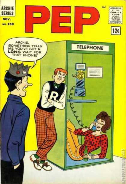 Pep Comics #159 Published November 1962 | Key Collector