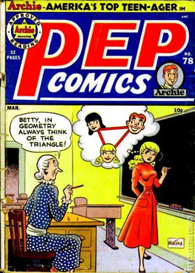 Pep Comics #78 Published March 1950 | Key Collector Comics