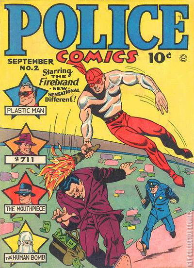 Police Comics #2 Published September 1941 | Key Collect