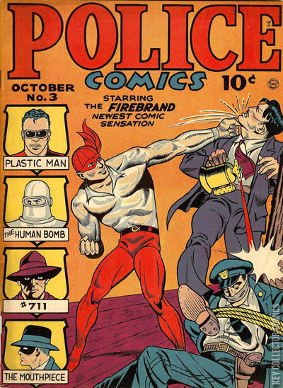 Police Comics #3 Published October 1941 | Key Collector
