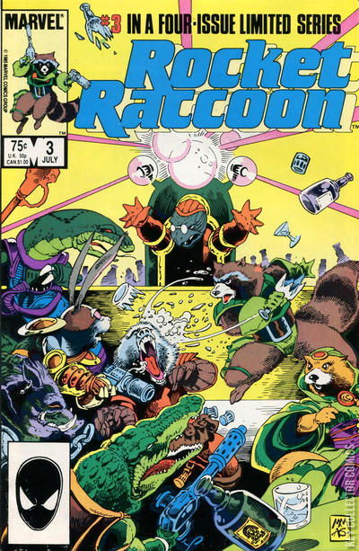 Rocket Raccoon #3 Published July 1985 | Key Collector Comics