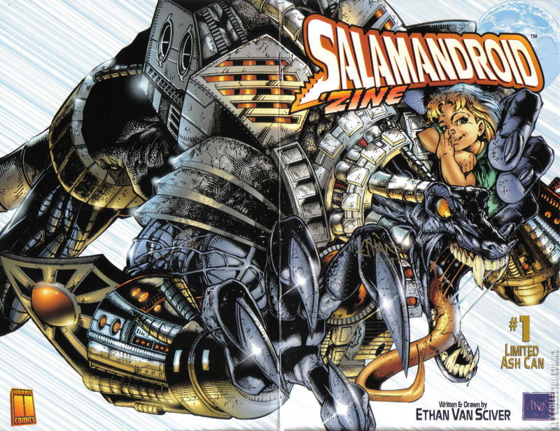 Salamandroid: Limited Ashcan by Harris | Key Collector Comics
