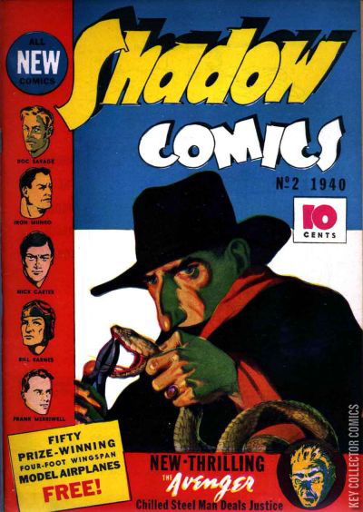 Shadow Comics #2 Published April 1940 | Key Collector Comics