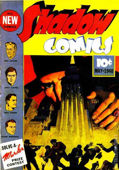Shadow Comics #3 Published May 1940 | Key Collector Comics