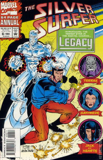 Silver Surfer Annual #6 Published January 1993 | Key Co