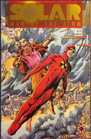 Solar, Man of the Atom #3 Published January 1992 | Key