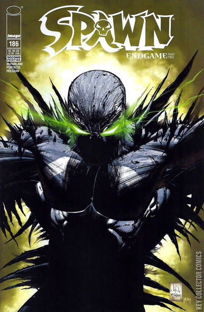 Spawn #186 2nd Print Published November 2008 | Key Col