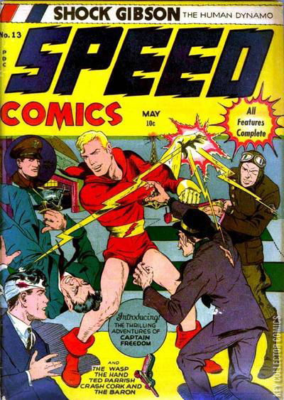 Speed Comics #13 Published May 1941 | Key Collector Comics