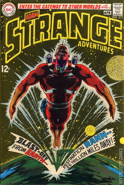 Strange Adventures #217 Published March 1969 | Key Coll