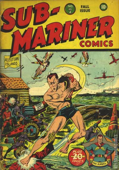 Sub-Mariner Comics #7 Published September 1942 | Key Co