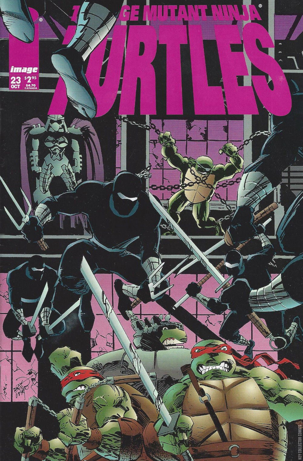 Teenage Mutant Ninja Turtles #23 Published October 1999