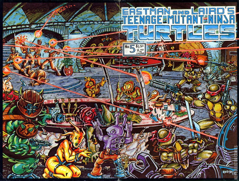 Teenage Mutant Ninja Turtles #5 Published October 1985