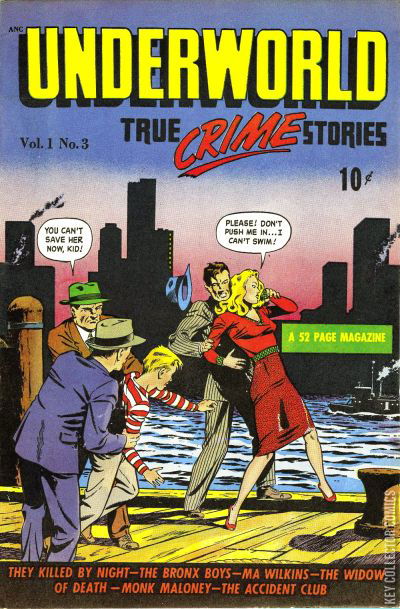Underworld #3 Published July 1948 | Key Collector Comics