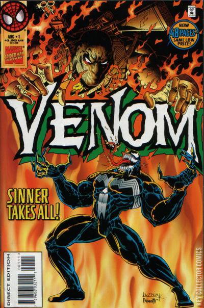 Venom: Sinner Takes All by Marvel | Key Collector Comics