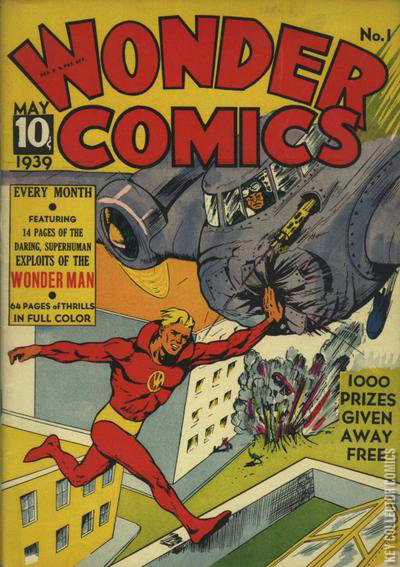Wonder Comics #1 Published May 1939 | Key Collector Comics