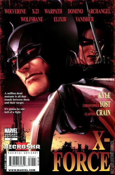 X-Force #22 1:15 Published February 2010 | Key Collect